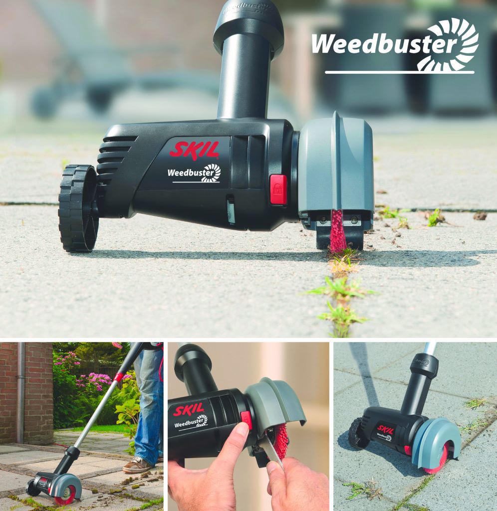 SKIL WEEDBUSTER 230V | elektrisk ukrudtsbørste | fliserenser